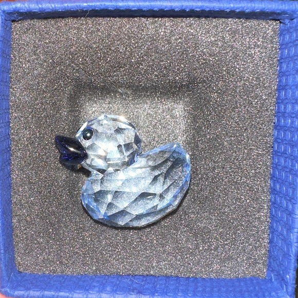 Swarovski | Other | Swarovski Blue Crystal Duck | Poshmark